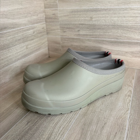 Hunter | Shoes | Hunter Womens Play Clogs Waterproof Gray | Poshmark